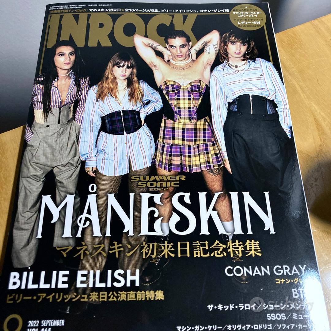 InRock Magazine Japan 2022 Maneskin on cover - Libri e Riviste In ...