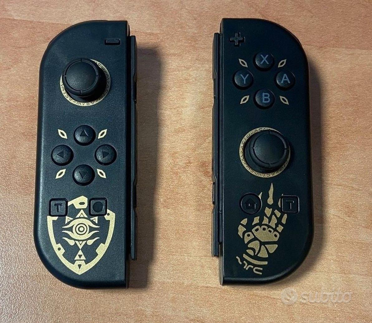 Coppia di Joypad Tema Zelda Neri x Nintendo Switch - Console e ...