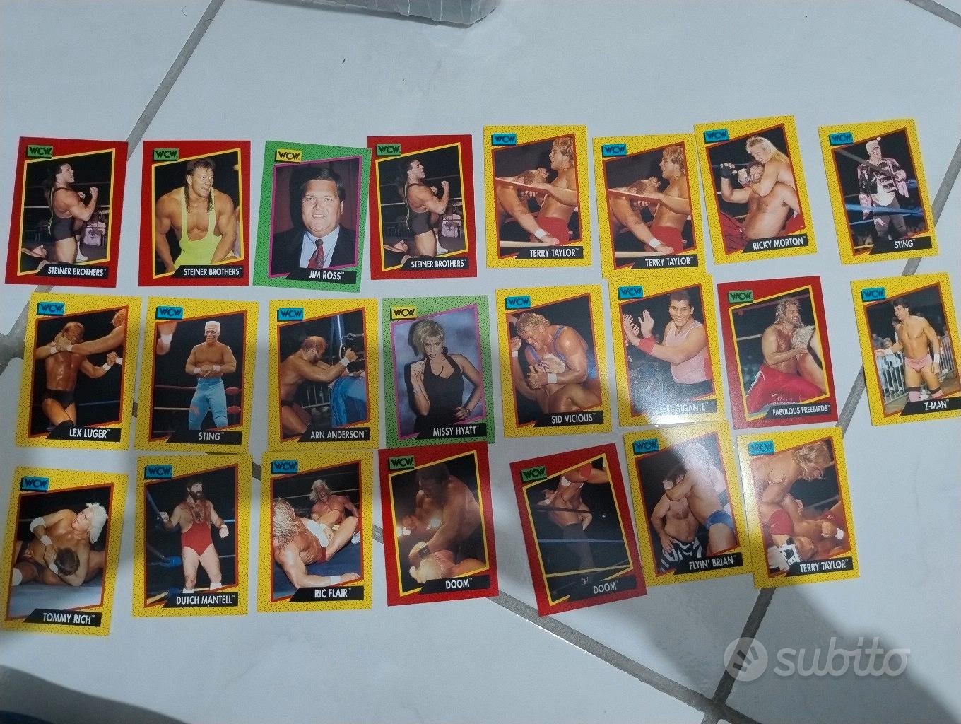 Wrestling Wcw cards collezione anni 90 ...carte - Collezionismo In ...