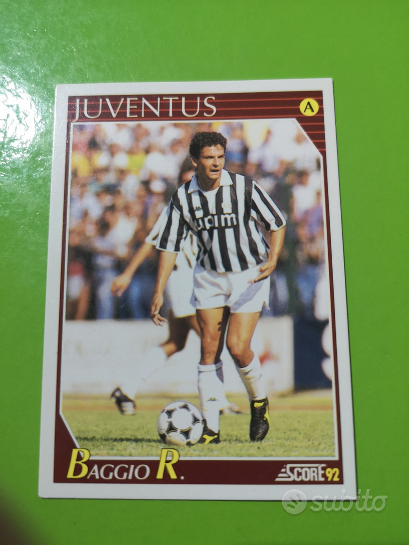 Roberto baggio card score 92 - Collezionismo In vendita a Napoli