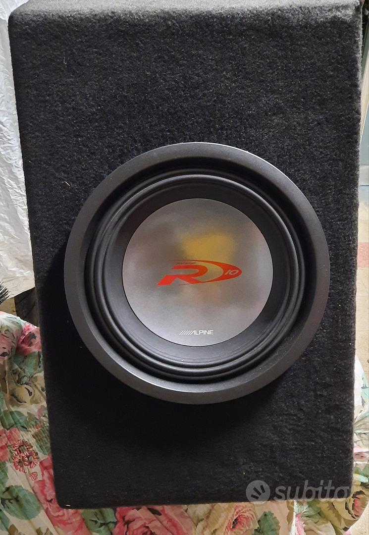 Subwoofer Alpine SWR 1022d 500 watt rms (2+2 ohm) - Accessori Auto In vendita a Messina