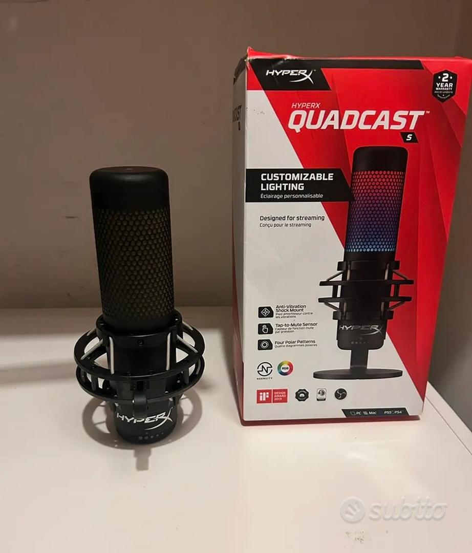 Microfono Hyper X Quadcast S - Audio/Video In vendita a Roma