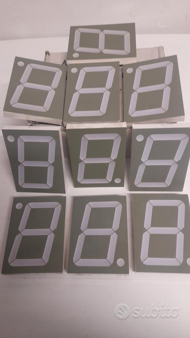 display LED 7 segmenti - Audio/Video In vendita a Cremona