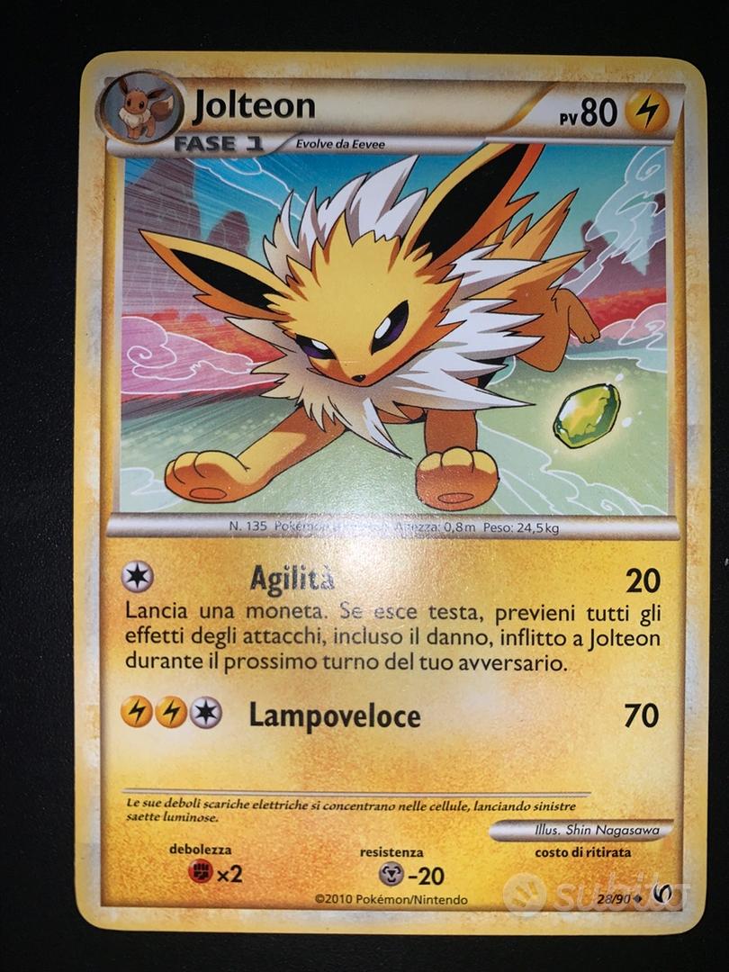 Jolteon Senza Paura 28/90 Carta Pokemon - Collezionismo In vendita a Como