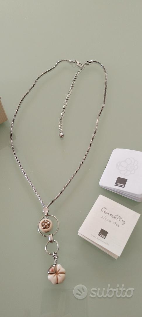 Collana Thun con fiori penduli - Abbigliamento e Accessori In vendita a ...
