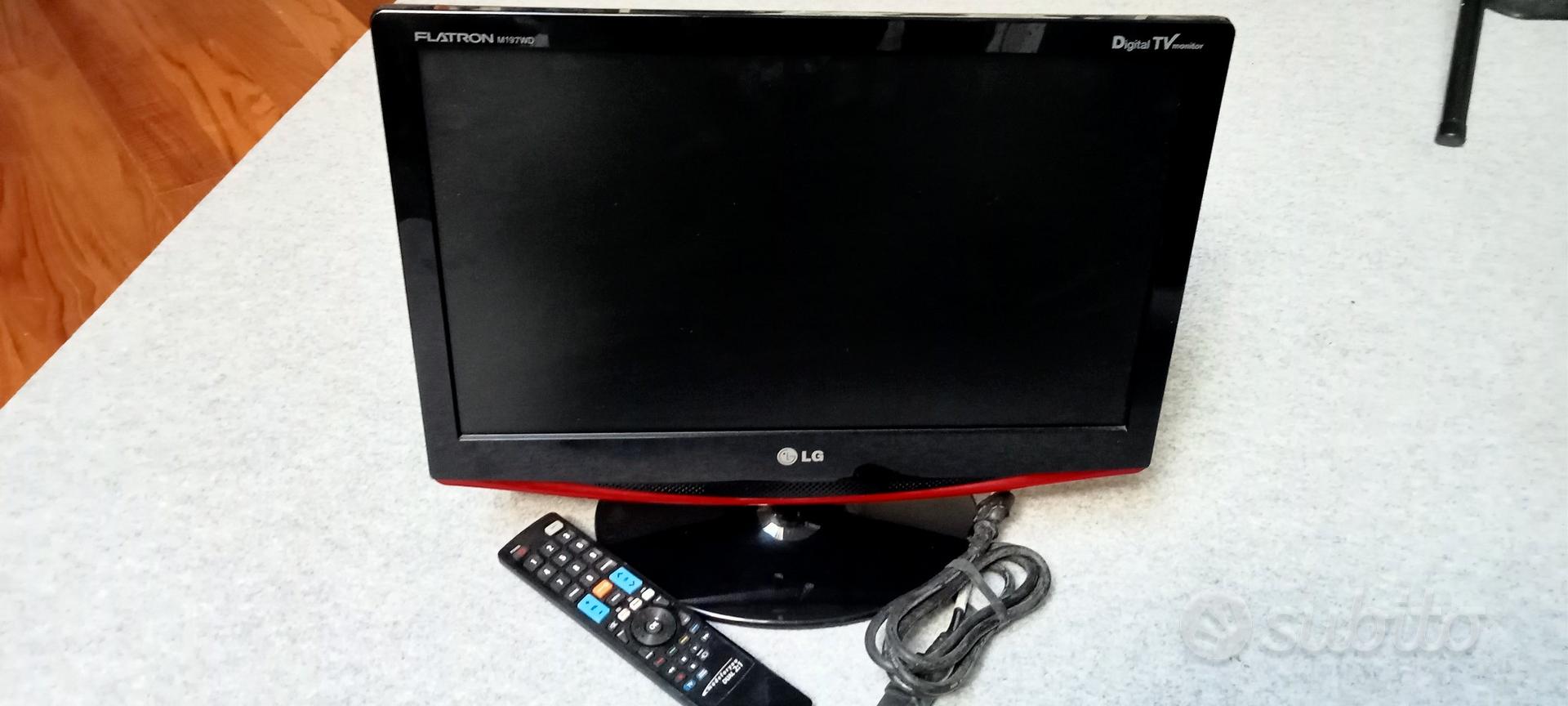 TV monitor LG -Flatron M197WD - con telecomando - Audio/Video In ...