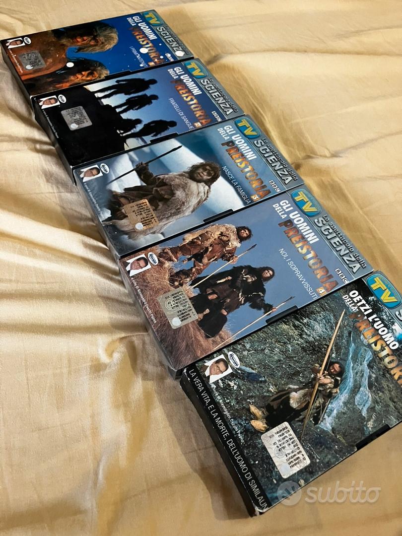 5 vhs sulla preistoria BBC - Musica e Film In vendita a Latina