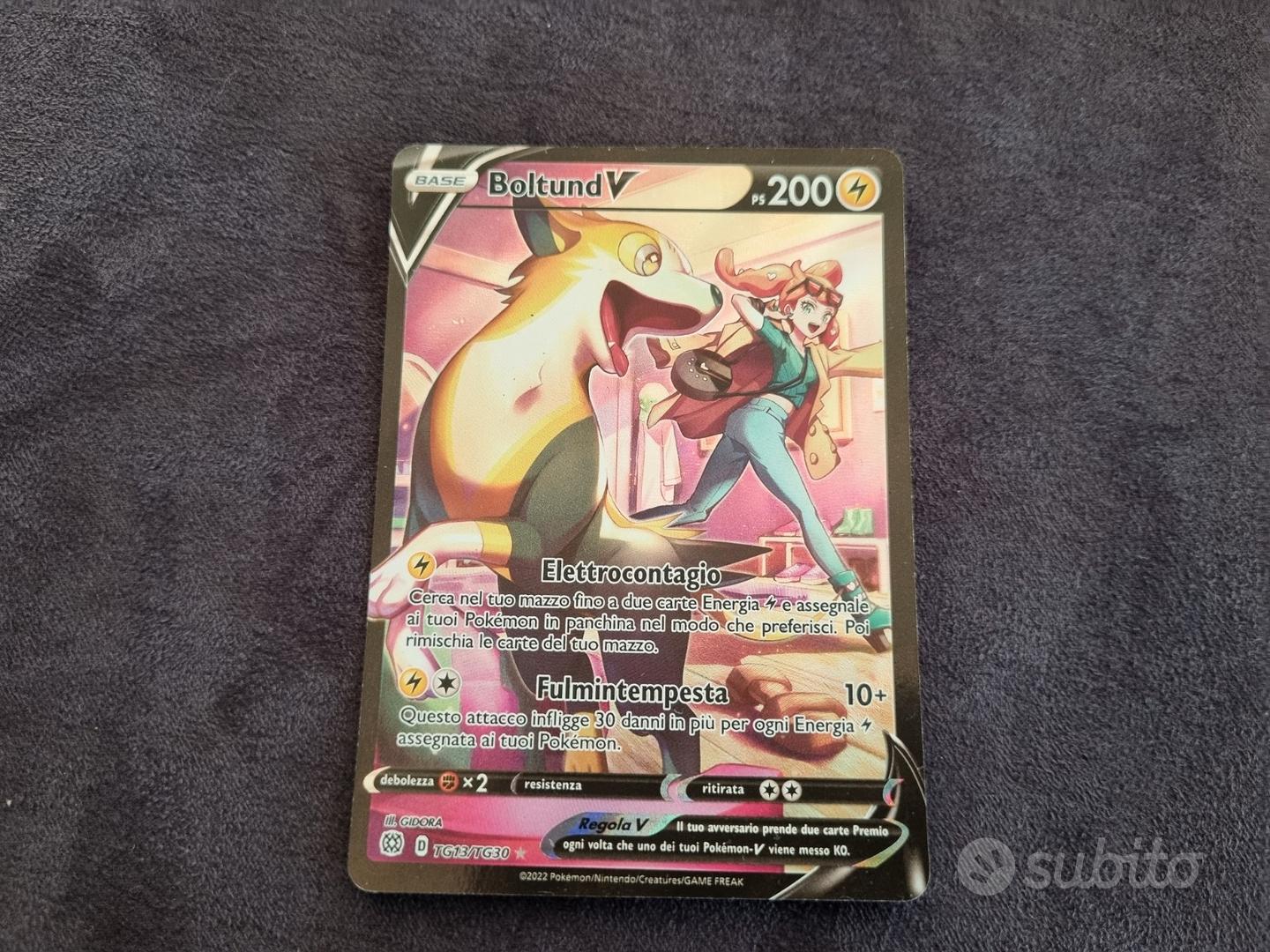 Boltund V (BRS TG13) CARTA POKEMON - Collezionismo In vendita a Asti