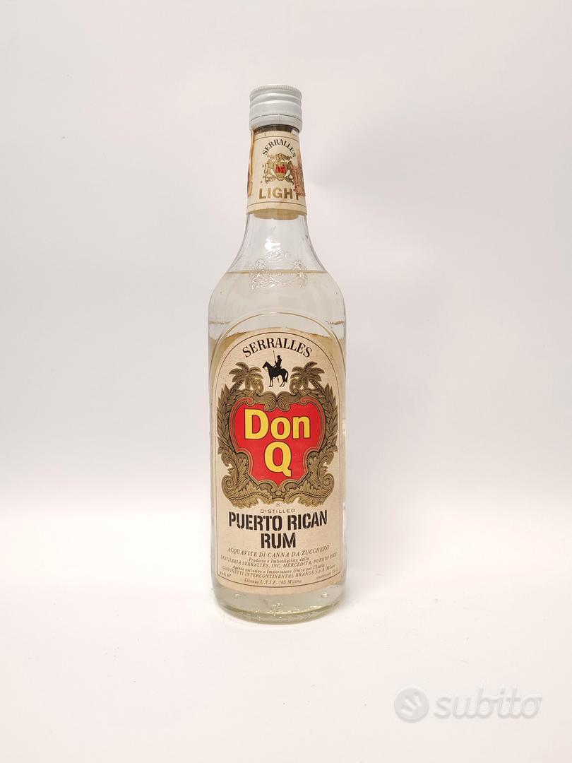 Don Q Rum Serrallés Puerto Rico 75cl 40% anni 60 - Collezionismo In ...