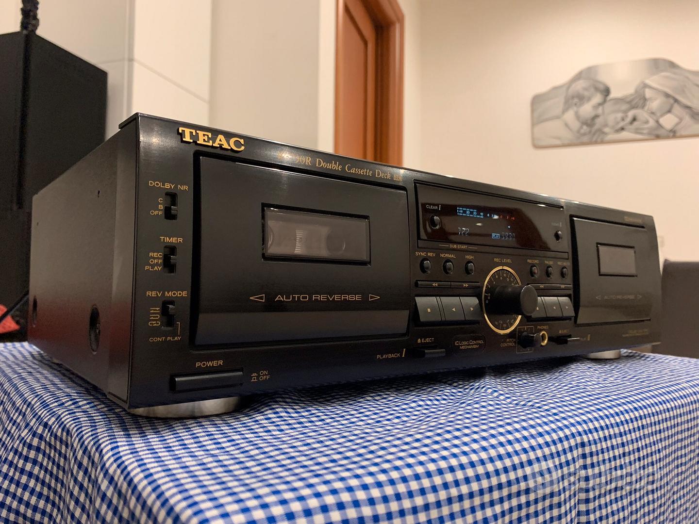 TEAC W-790R Mazzo a doppia cassetta - Audio/Video In vendita a Monza e della Brianza