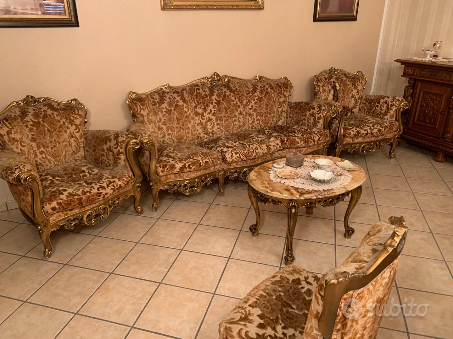 salotto classico - Arredamento e Casalinghi In vendita a Napoli