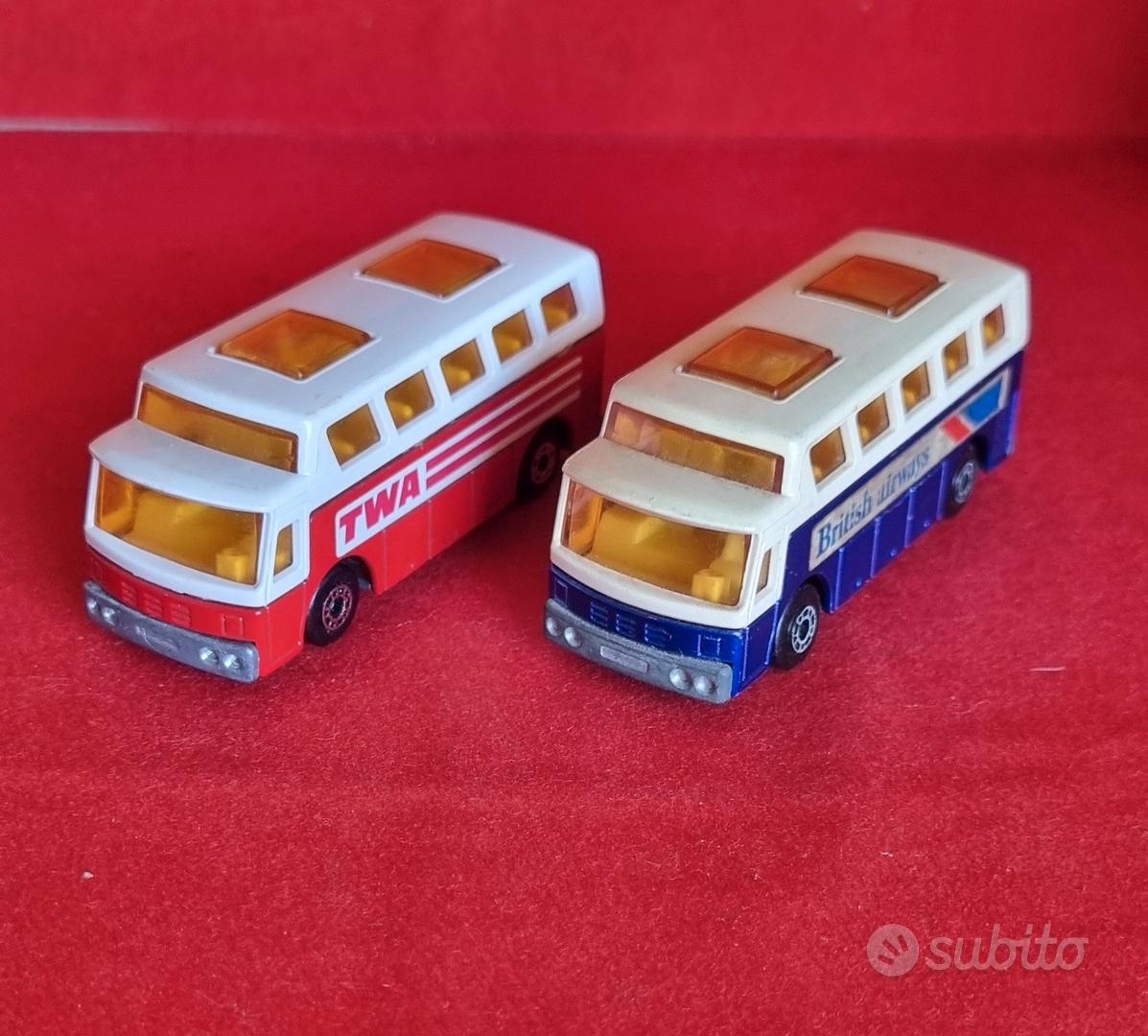 Lotto 2 Autobus Matchbox n.65 - Airport Coach 1/98 - Collezionismo In ...