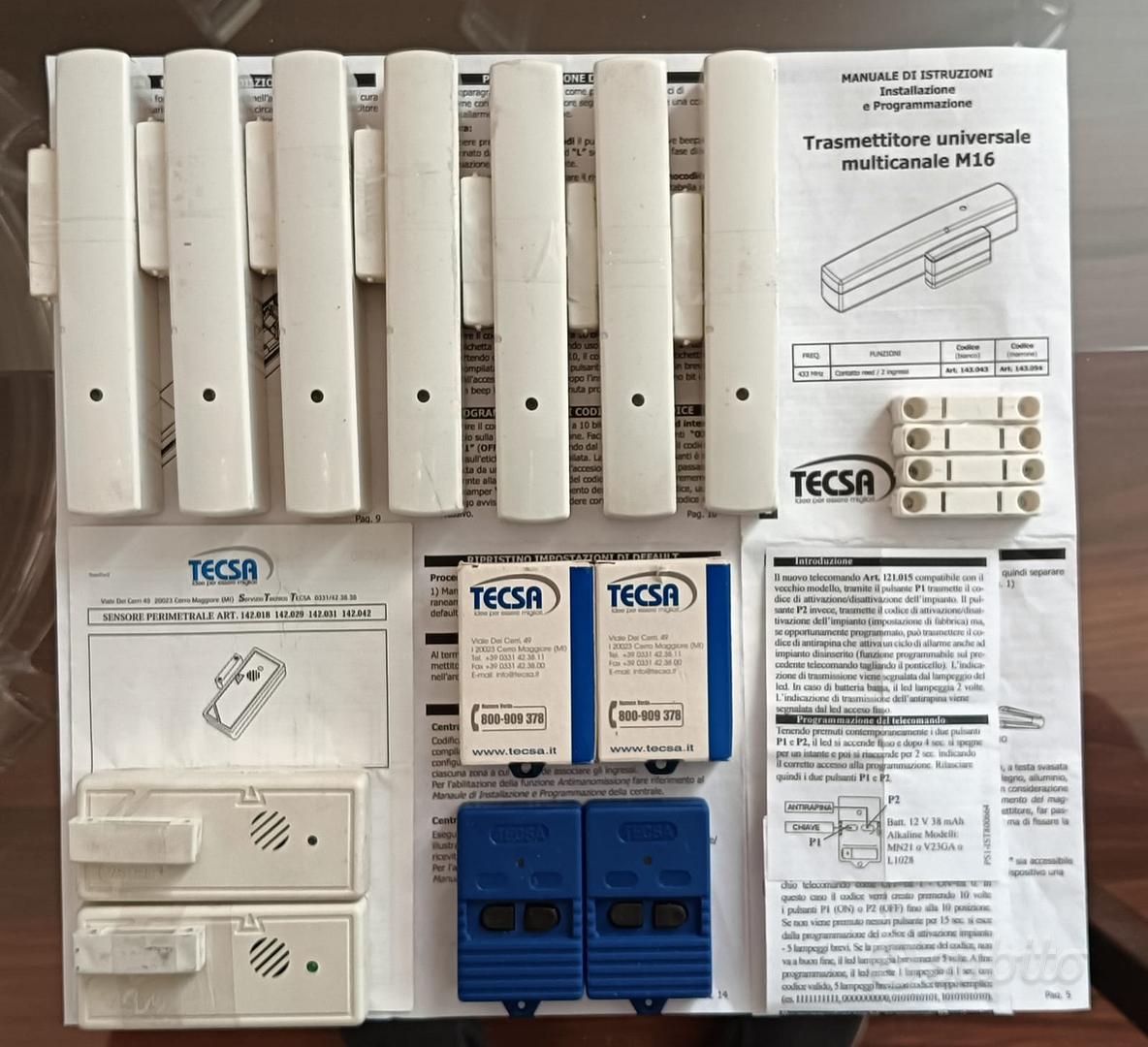 Antifurto TECSA completo - Elettrodomestici In vendita a Milano