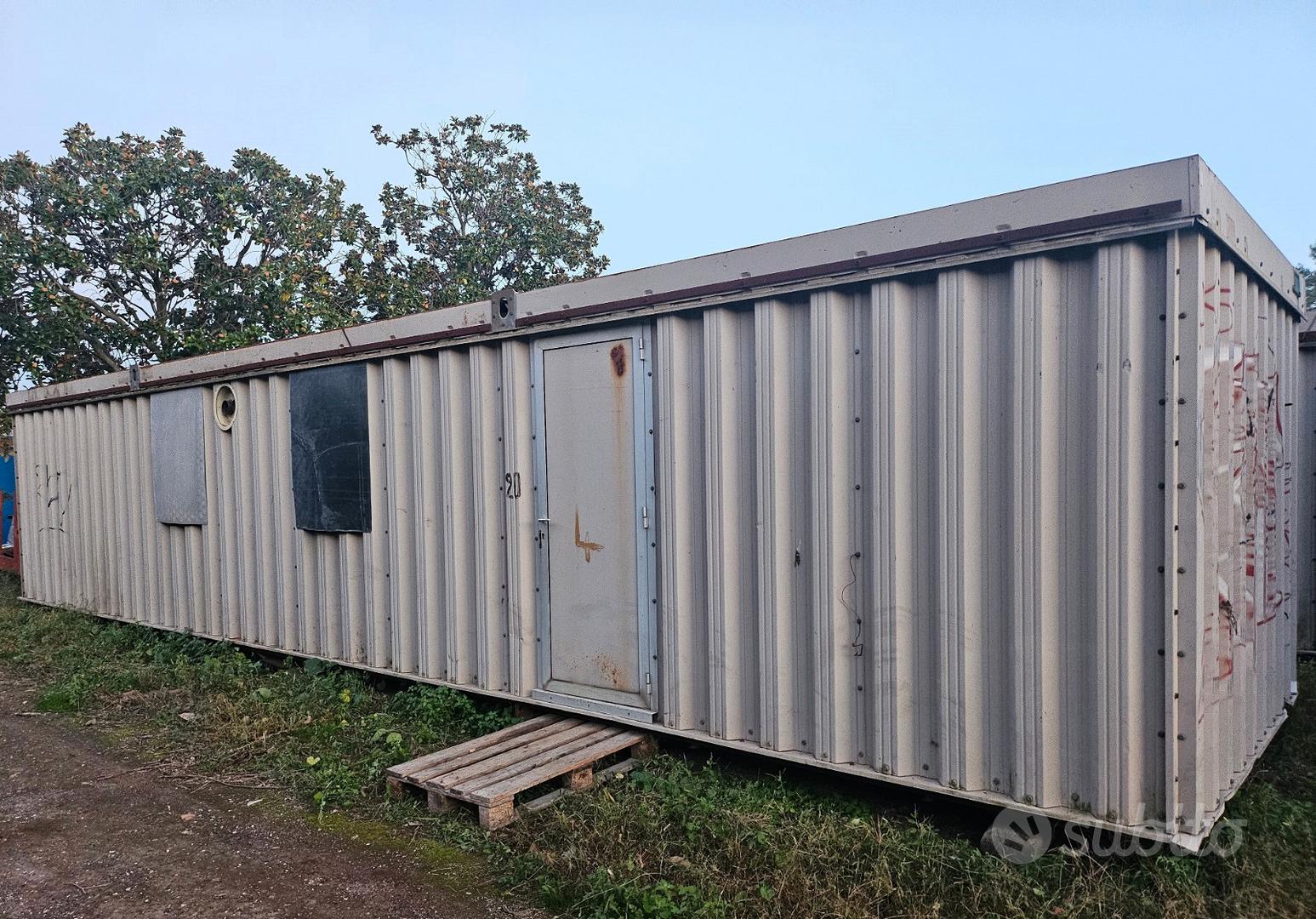 Prefabbricato container 12 metri Casa Ufficio 36mq - Garage e box In ...