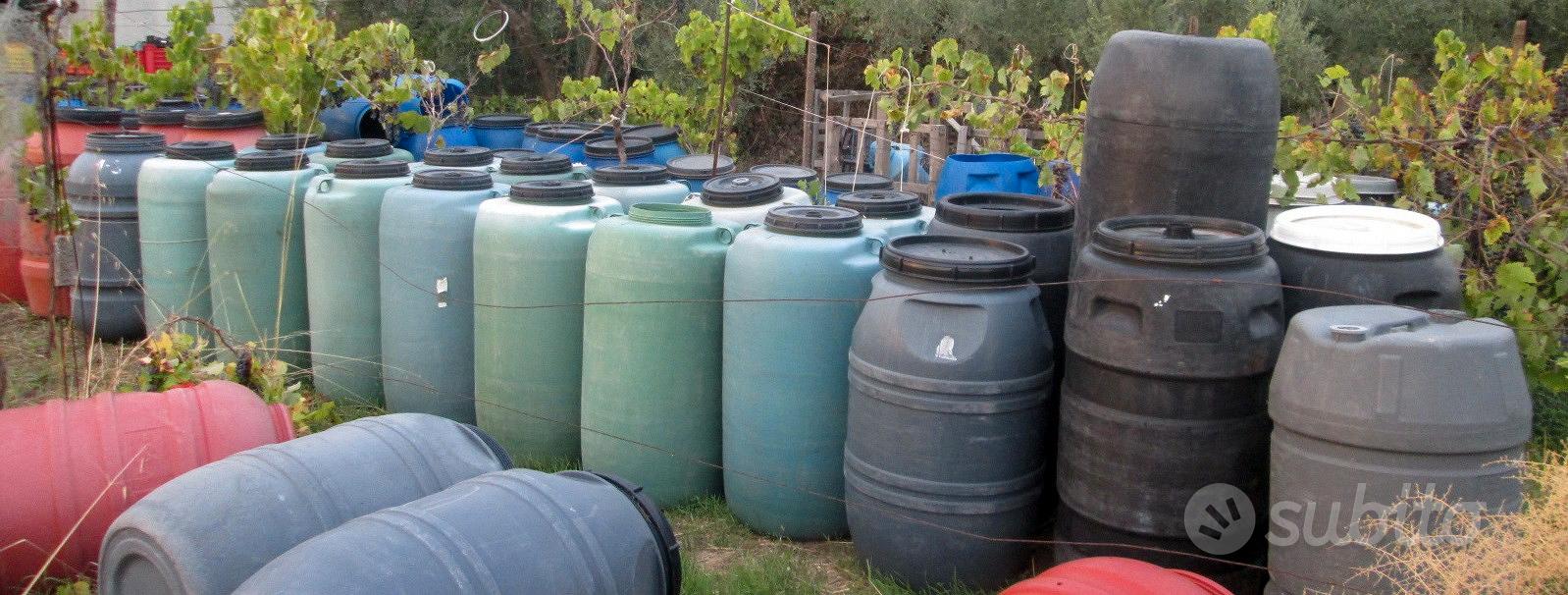 Fusti Fusto in plastica - Giardino e Fai da te In vendita a Catania