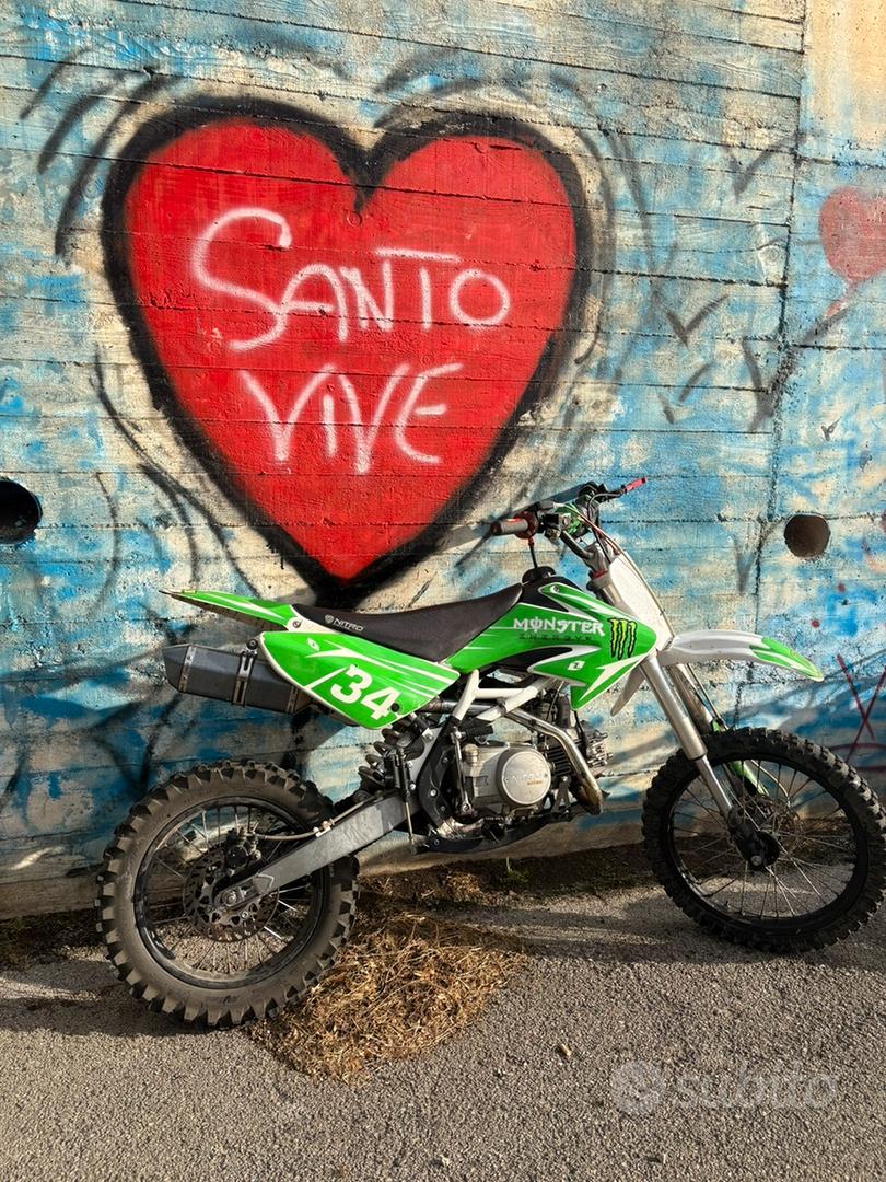 Pitbike Nitro Thunder 17/14 - Moto e Scooter In vendita a Avellino