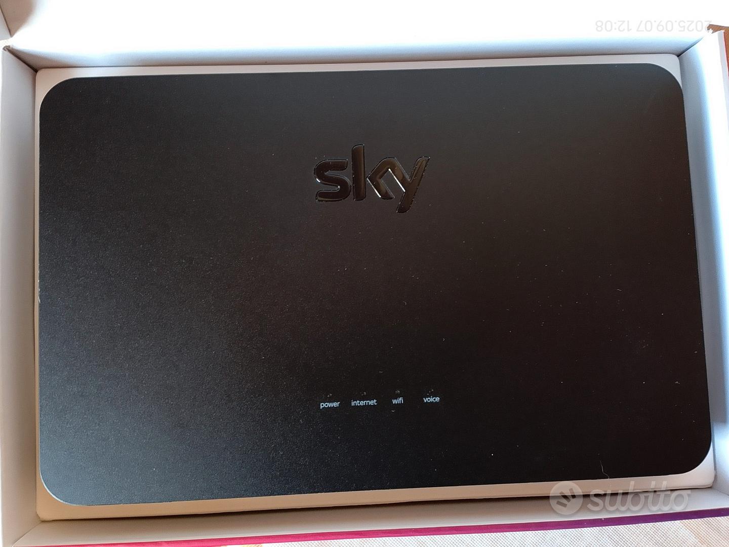 MODEM SKY WIFI HUB FIBRA FTTH/FTTC NUOVO - Informatica In vendita a Roma