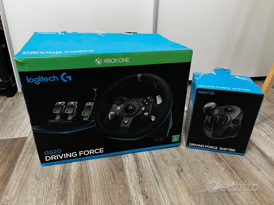 Volante Logitech G920 + Cambio Driving Force - Console e Videogiochi In ...