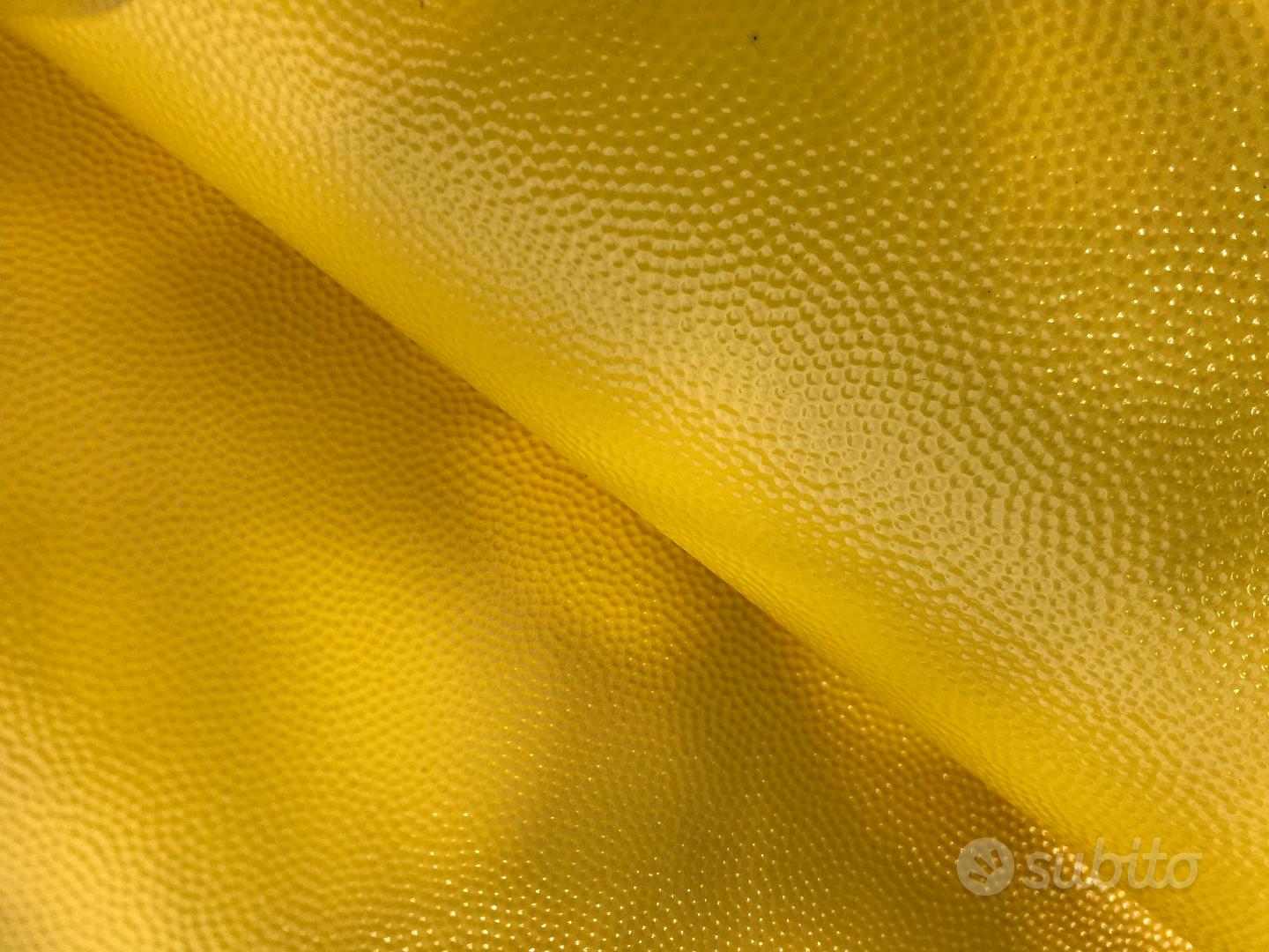 Pelle di vitello giallo lucido Chicco di riso - Collezionismo In ...