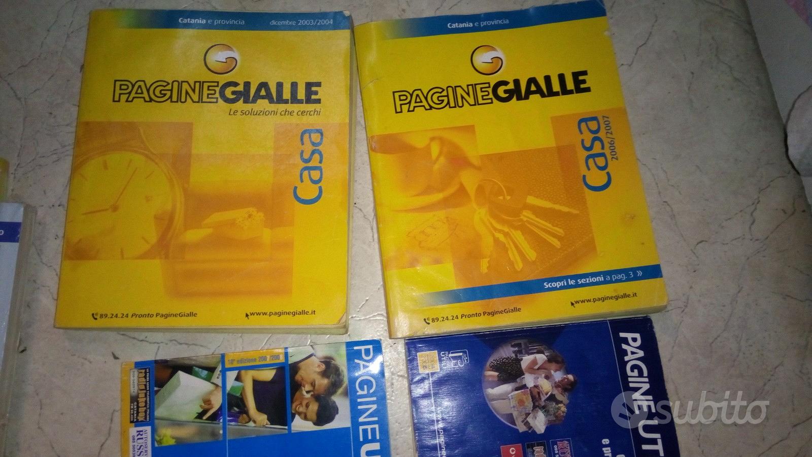Pagine gialle 2003 - 2008 - Collezionismo In vendita a Catania