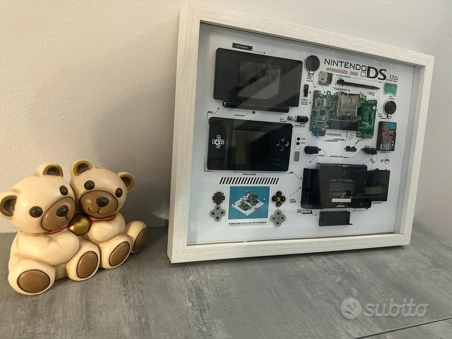 Quadro teardown disassemblato nintendo ds Lite - Console e Videogiochi ...