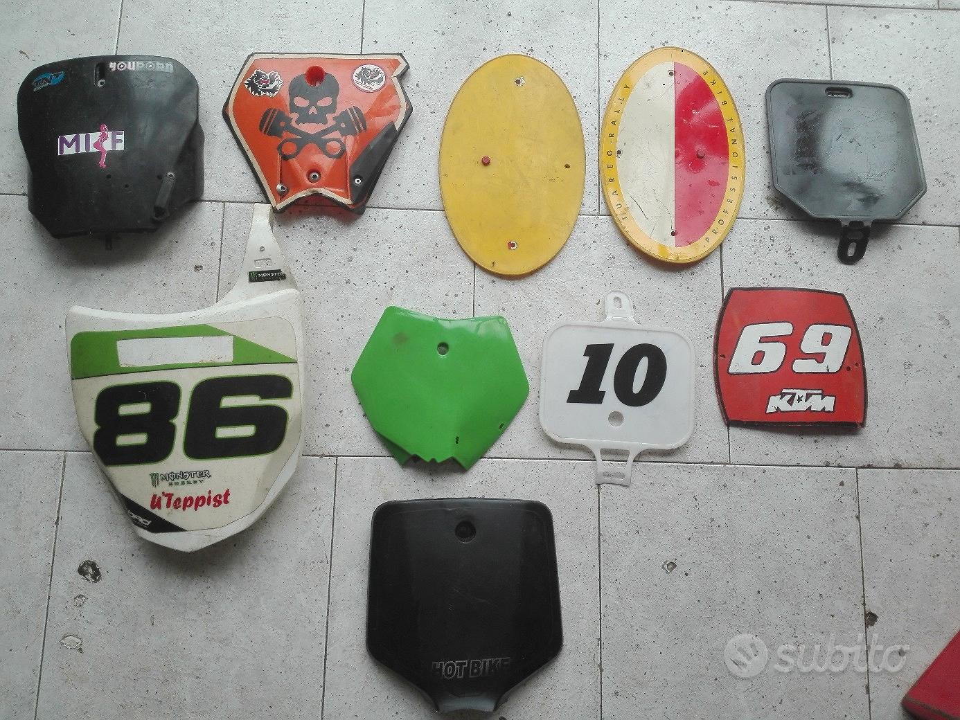 plastiche carene tabelle motocross cross parafango - Collezionismo In ...