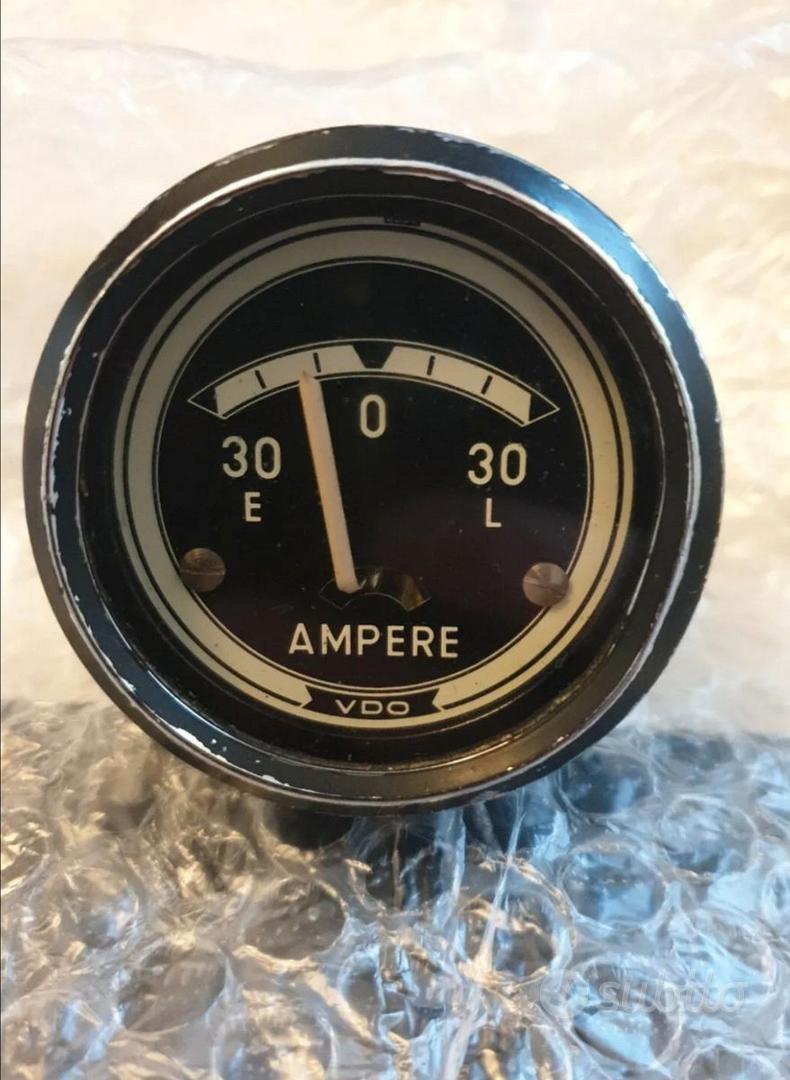 Amperometro VDO anni 50 60 + crick d'epoca auto - Accessori Moto In ...