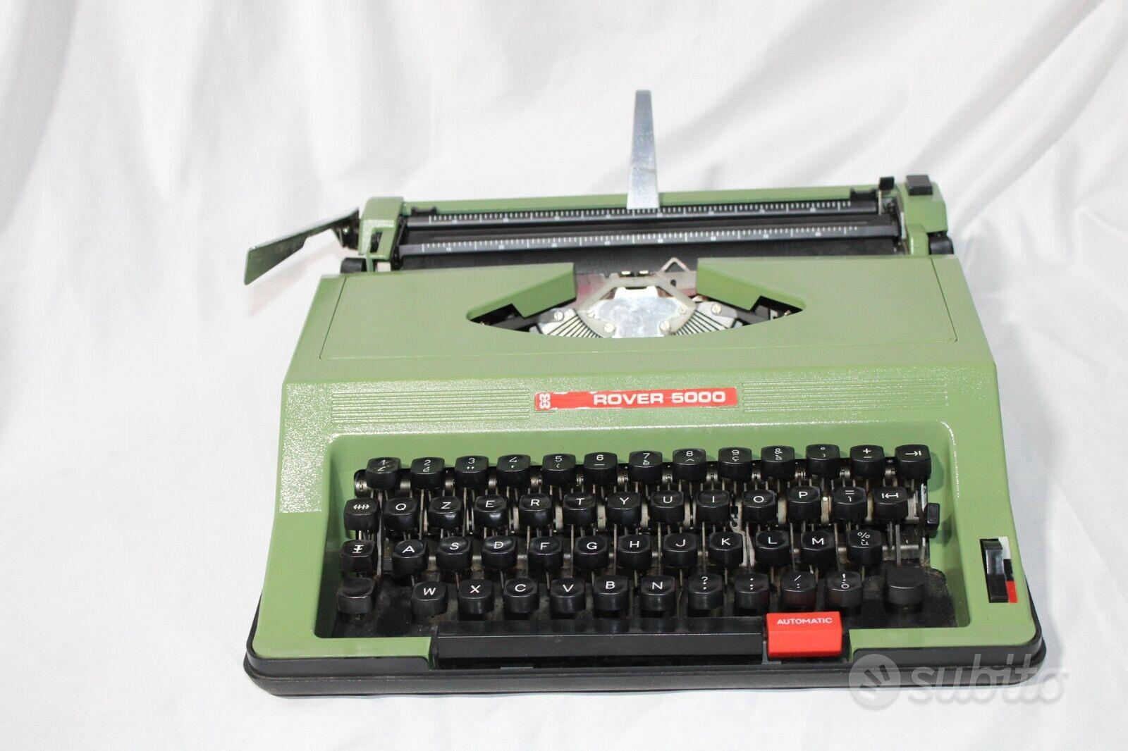 Macchina da Scrivere Rover 5000 Comfort Matic Anni - Collezionismo In ...