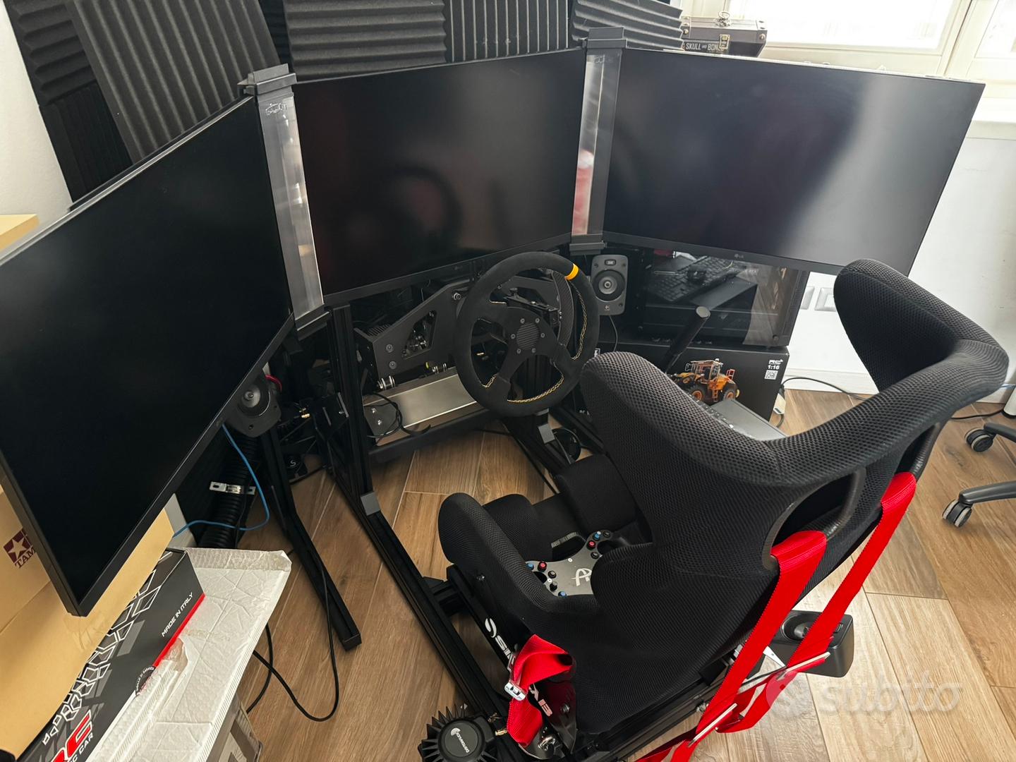 Postazione simracing SIMLAB GT1 EVO - Informatica In vendita a Belluno