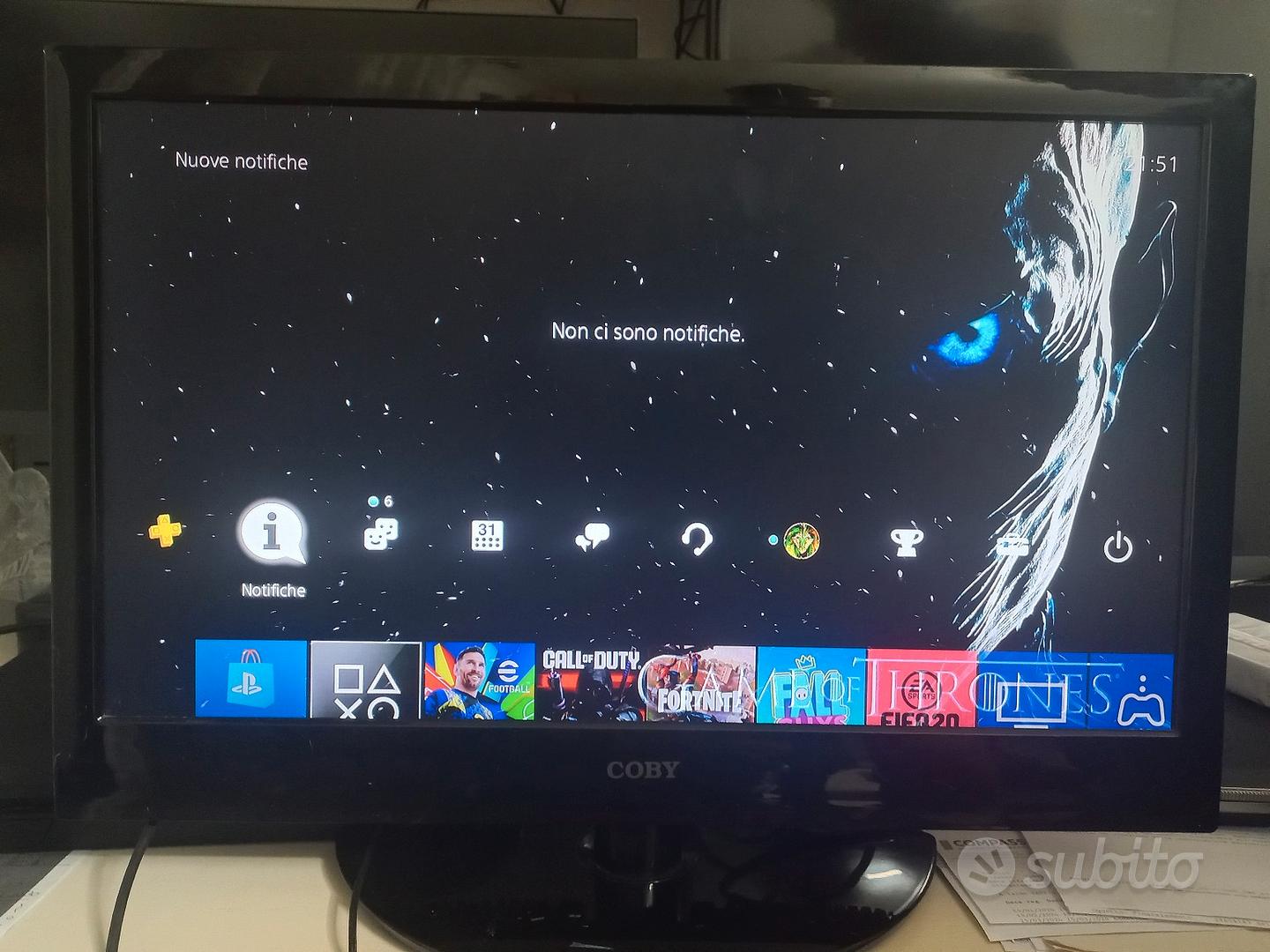 Coby led tv monitor 24' - Audio/Video In vendita a Avellino