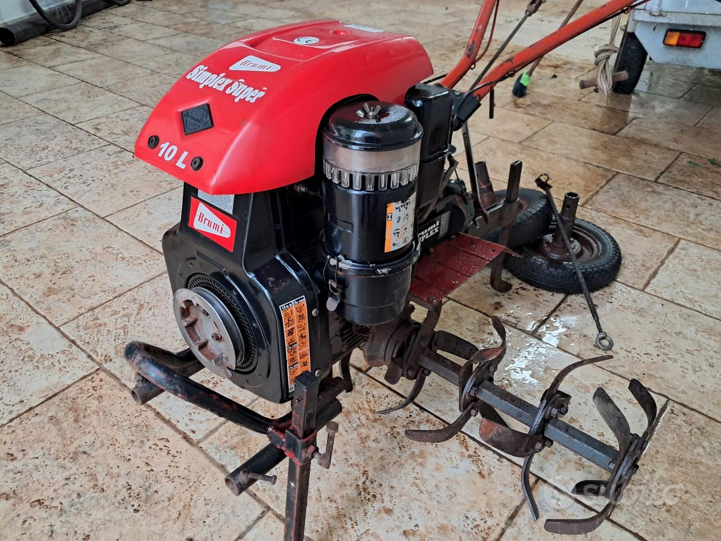 Motozzappa Brumi simplex diesel 8CV - Giardino e Fai da te In vendita a ...