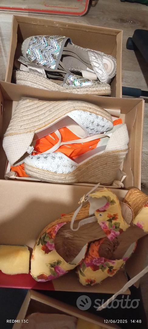 scarpe con zeppa - Abbigliamento e Accessori In vendita a Reggio Emilia