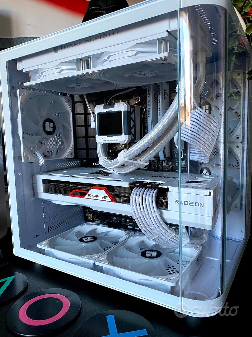 PC da Gaming full white 2k - Informatica In vendita a Bergamo