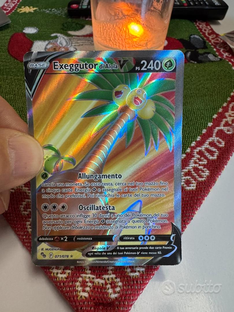 Carta pokemon Exeggutor - Collezionismo In vendita a Modena