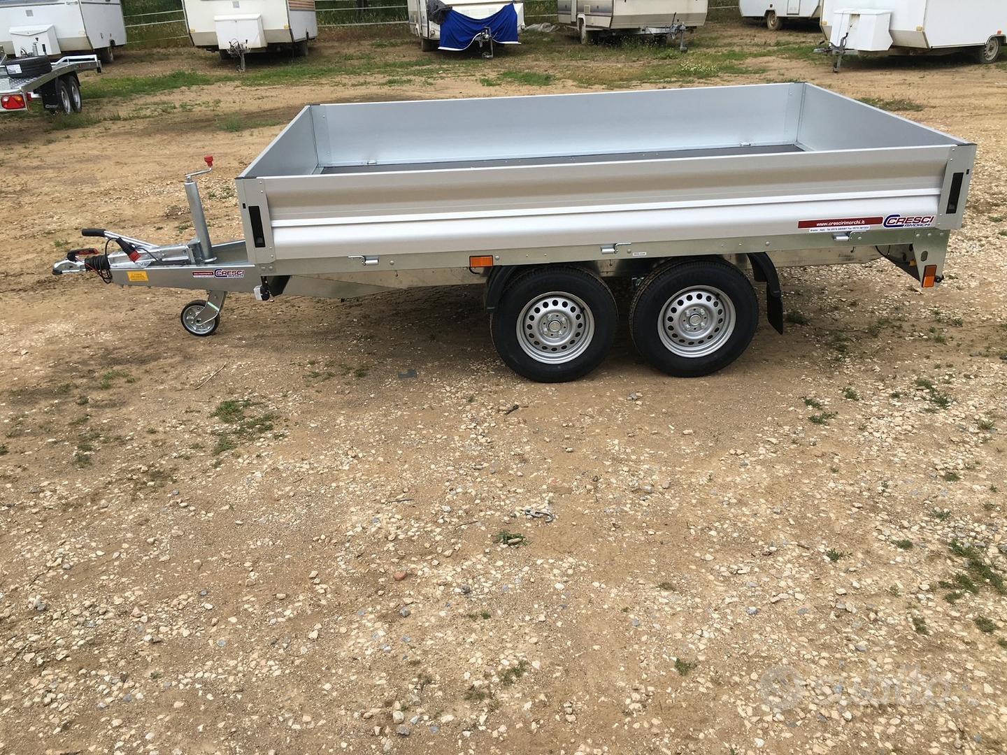 Rimorchio carrello C12L trasporto cose 2700 kg - Accessori Auto In ...