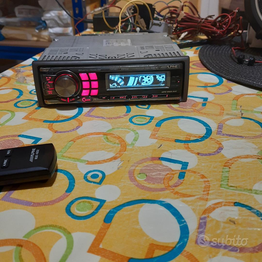 alpine 9887r - Audio/Video In vendita a Bari