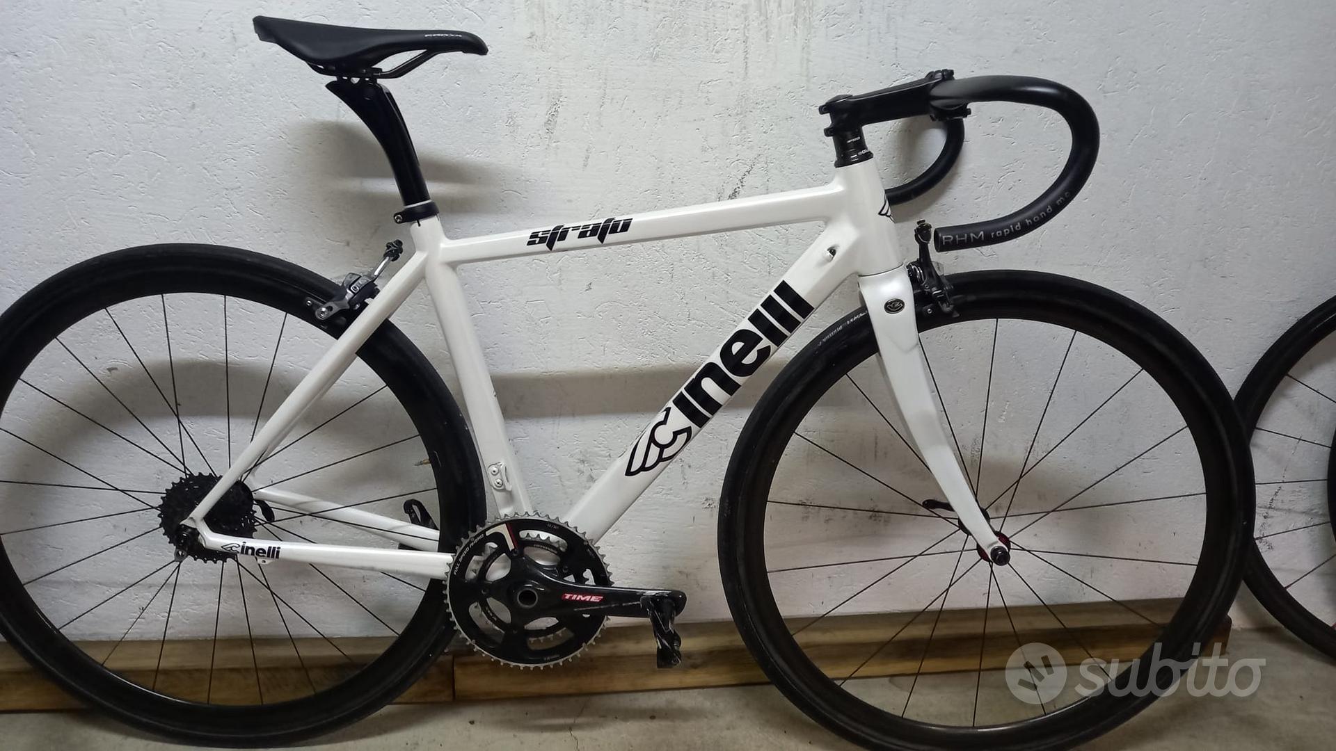 Kit Telaio bici corsa full carbon Cinelli Strato - Biciclette In ...