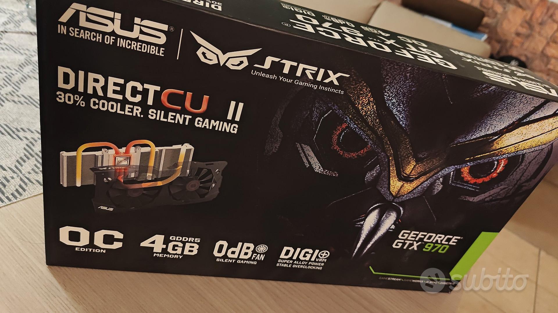 Asus GeForce Strix GTX 970 OC EDITION 4GB GDDR5 - Informatica In ...