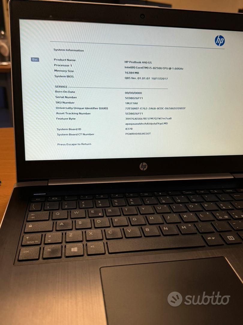 PC Portatile HP 💻 W11 OFFICE 24 SSD RAM 16GB FHD⚡️ - Informatica In ...