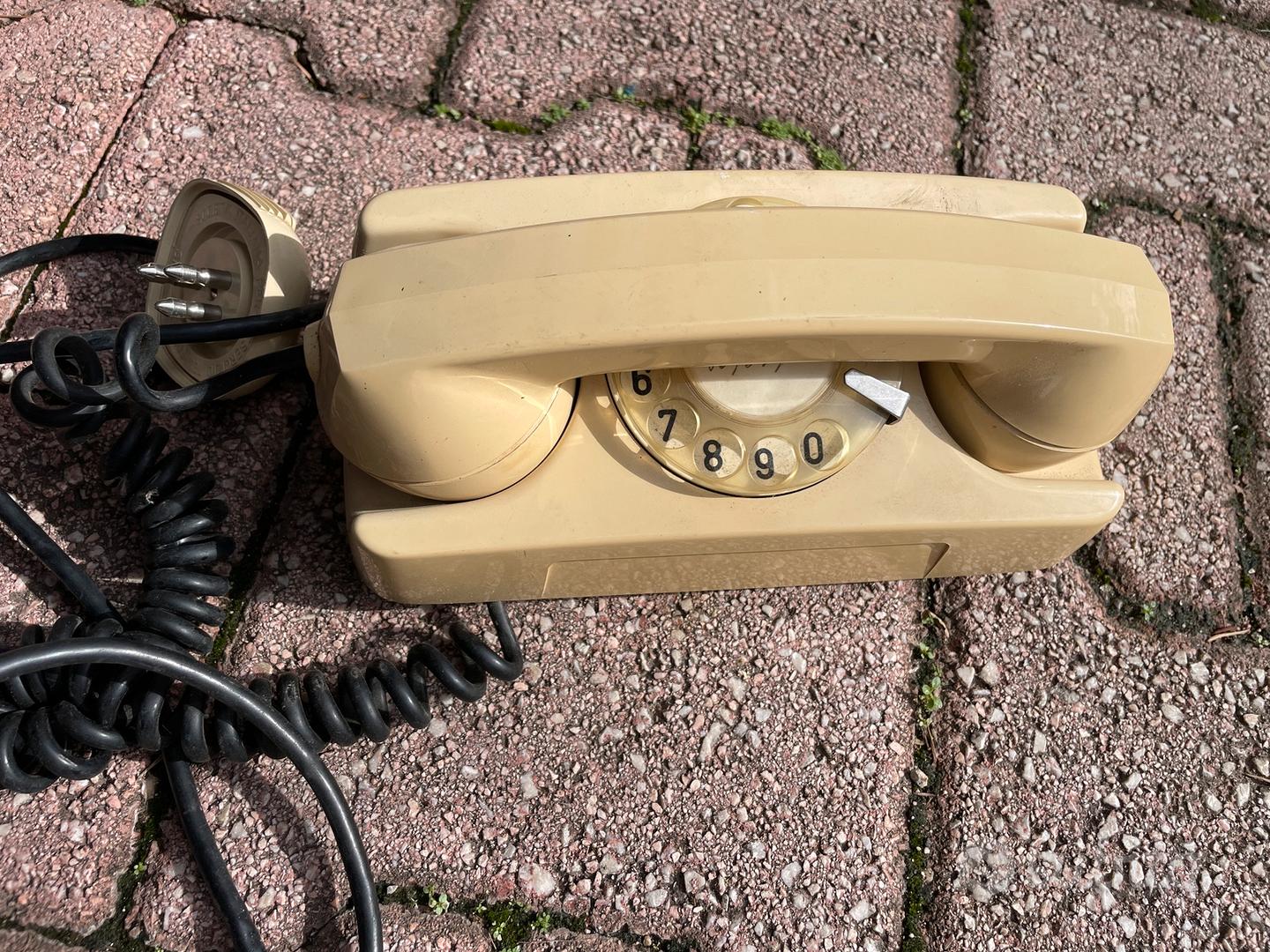 Telefono a disco vintage epoca anni 70 - Collezionismo In vendita a Palermo