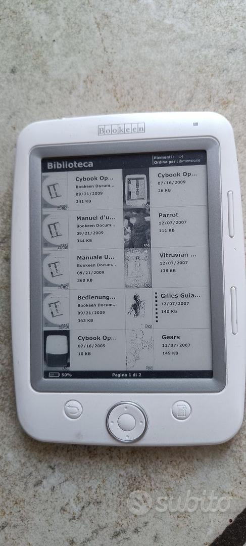 Lettore ebook Cybook Opus - Informatica In vendita a Torino