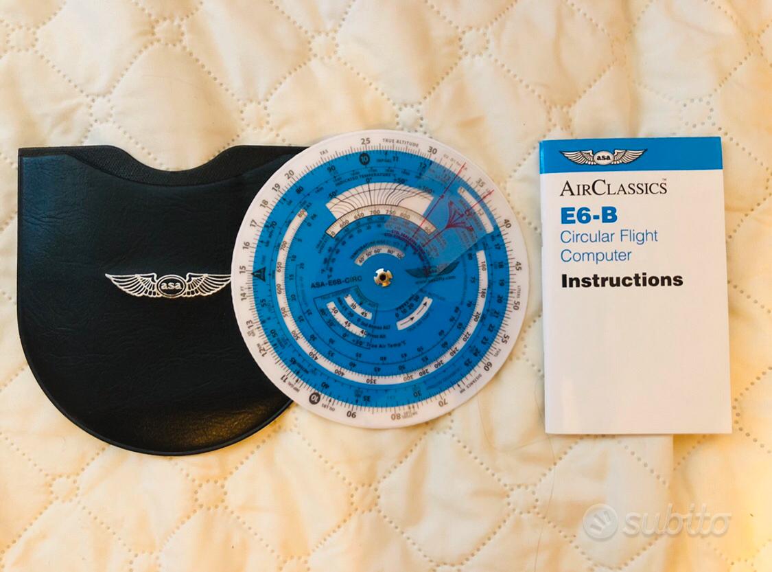 Asa E6B Circular Flight Computer - Altri In vendita a Pisa