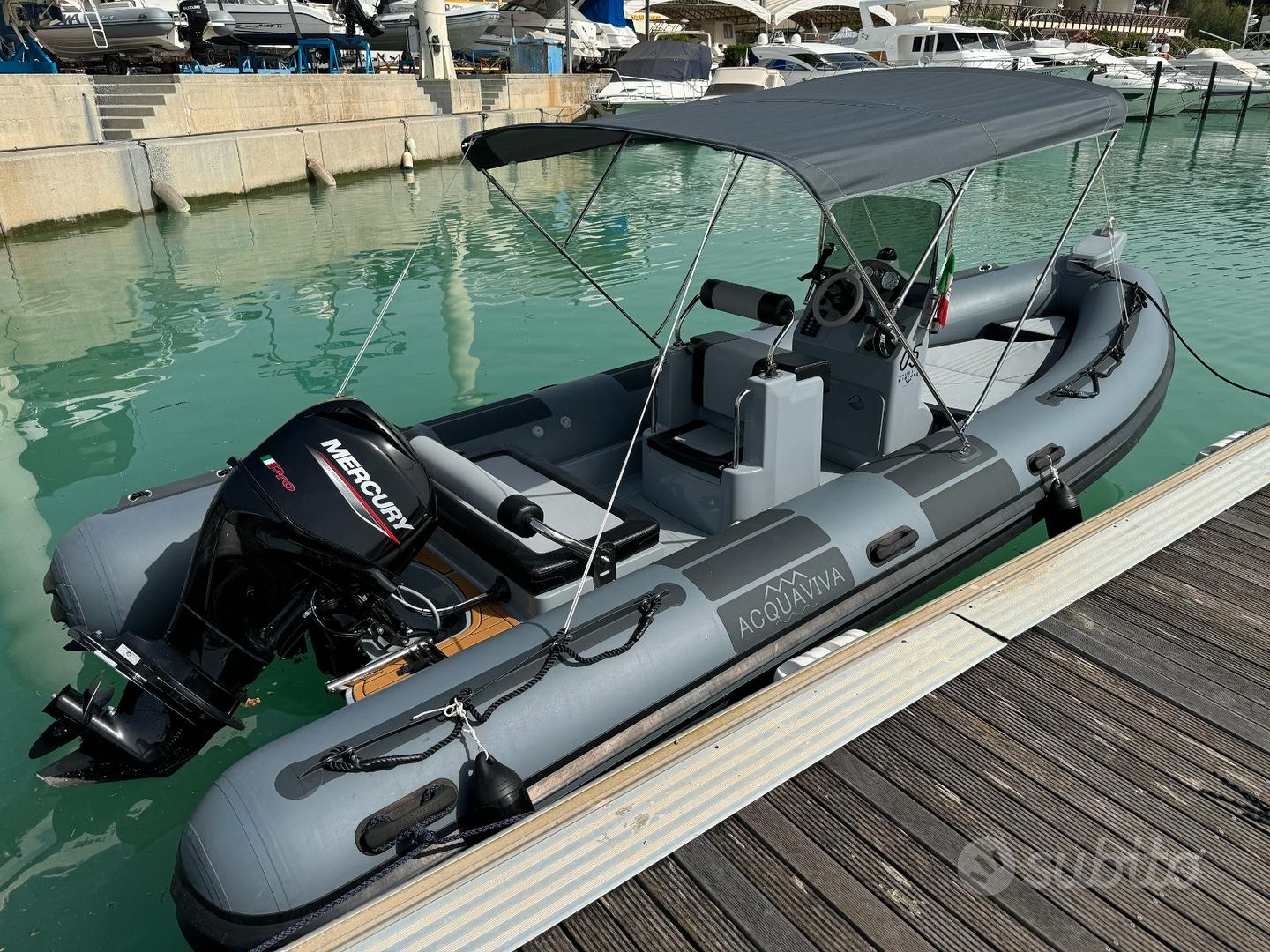 Subito - Nautica Bibione - Acquaviva 635 con Mercury 40 - Nautica In ...