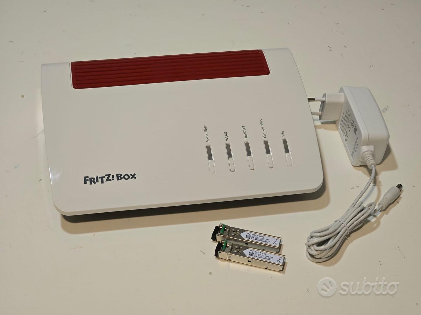 AVM FRITZ!Box 5590 Fiber con 2 SFP GPON e APON - Informatica In vendita ...
