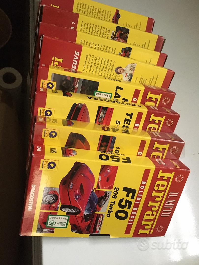 VIDEOCASSETTE VHS IL MITO FERRARI DE AGOSTINI - Collezionismo In ...