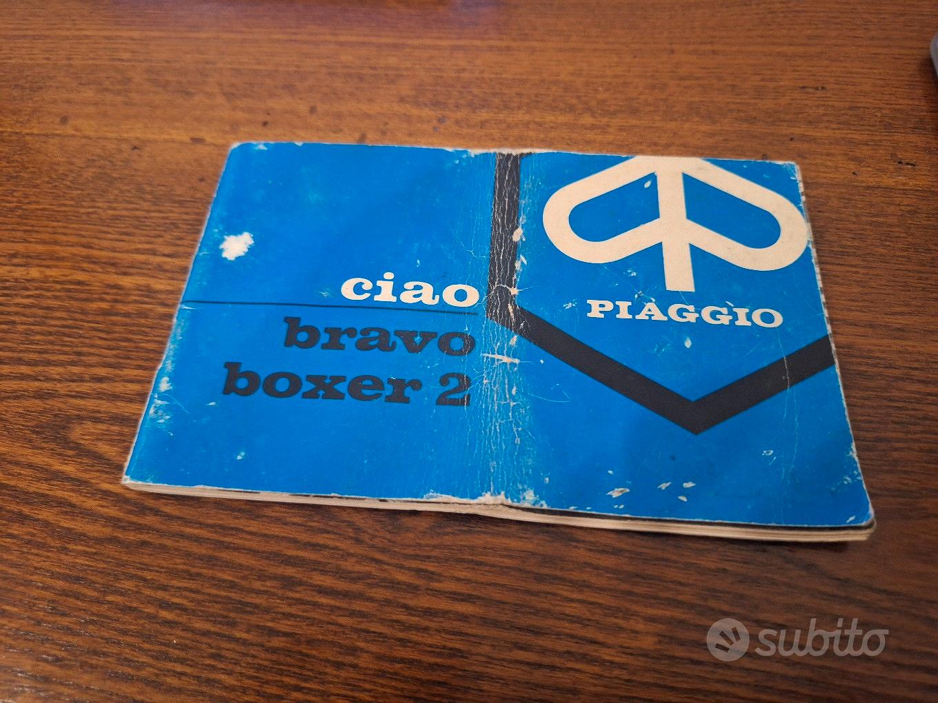 Uso e manutenzione Piaggio Ciao Bravo Boxer 2 - Accessori Moto In ...