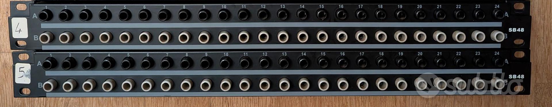 STREET AUDIO SB 48 48-Channel Patch Bay - Audio/Video In vendita a Palermo