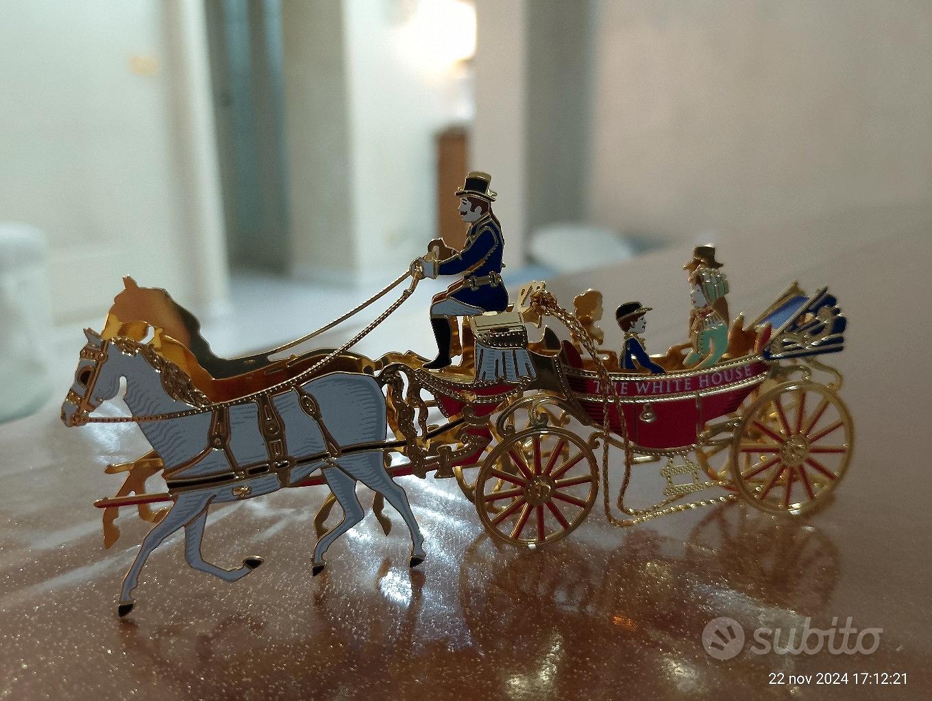 Carrozza Christmas 2001 The White House carriage - Collezionismo In ...