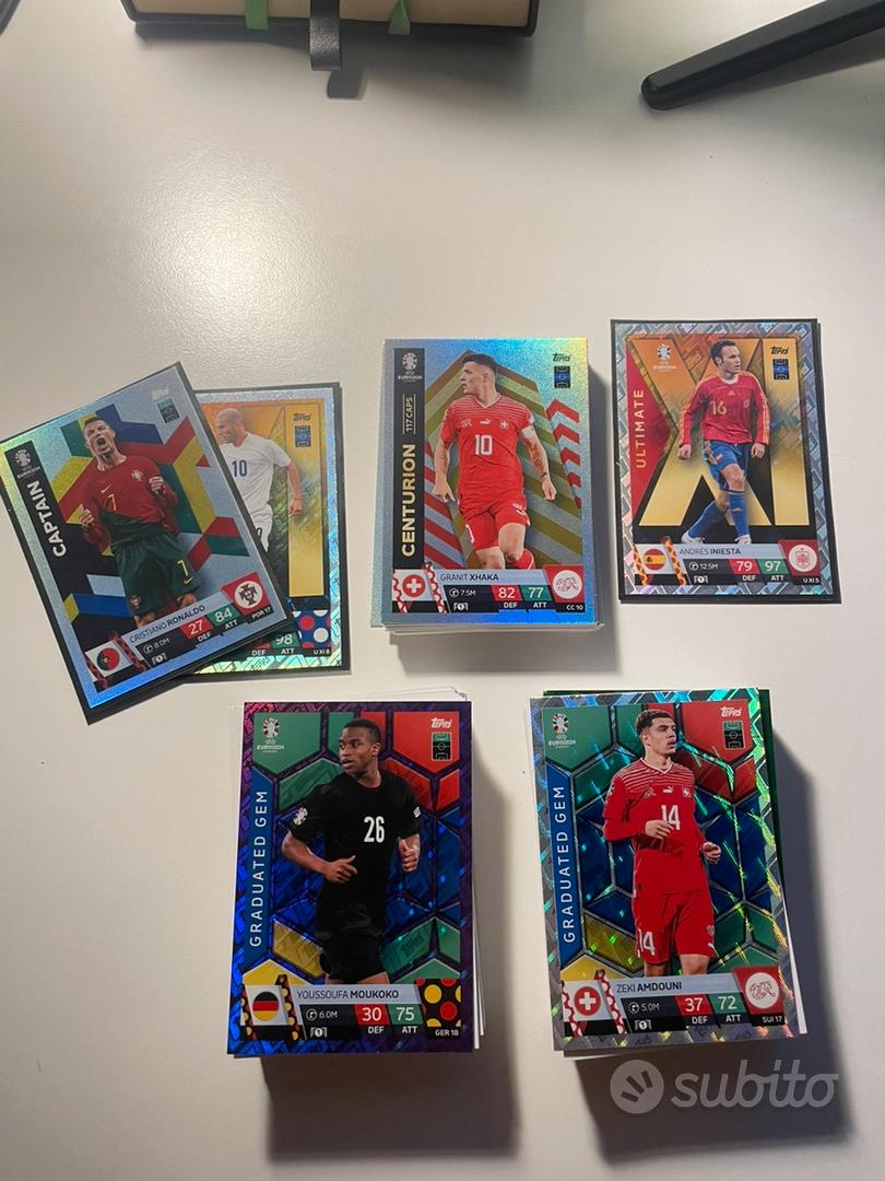 132 FIGURINE CARD CALCIATORI MATCH ATTAX EURO 2024 - Collezionismo In ...