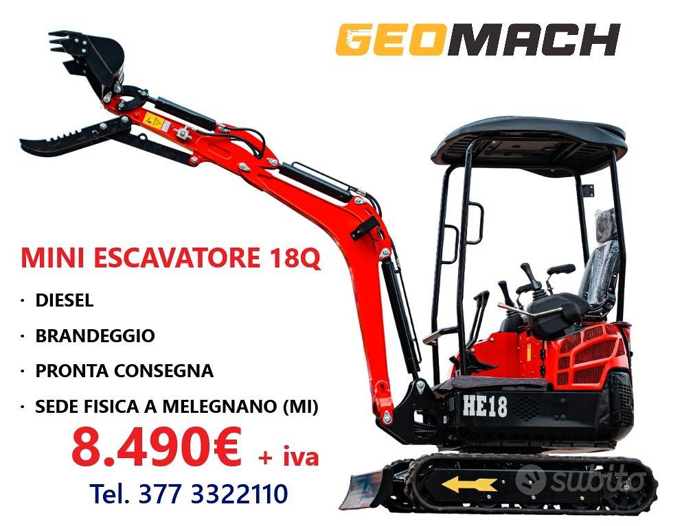 MiniEscavatore 15q NUOVO - DIESEL - FULL OPTIONAL - Veicoli commerciali ...